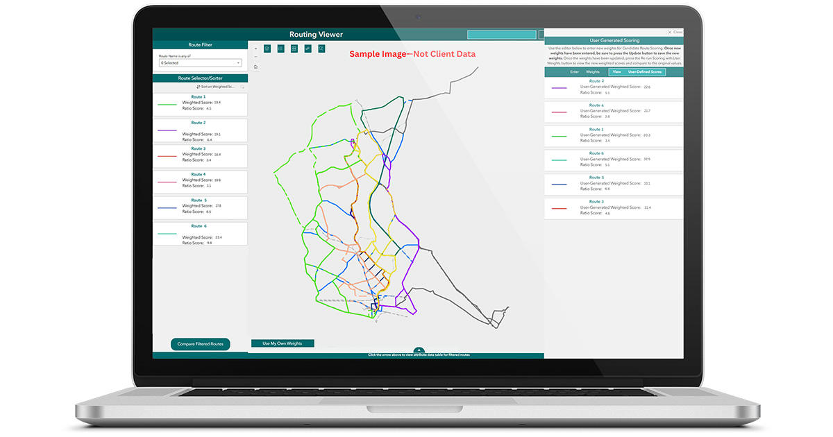GIS Transmission Route Analysis | Electric and Gas | Energy | VHB