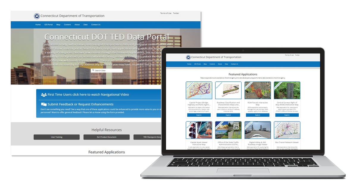 CTDOT Transportation Enterprise Database | Technology Solutions | VHB