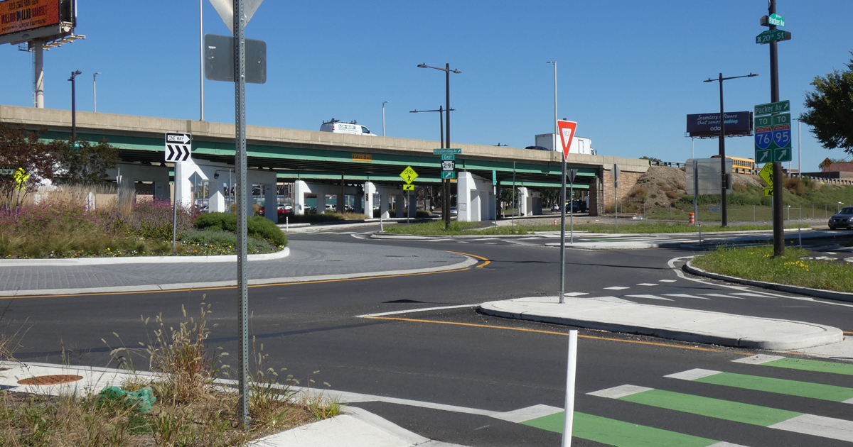 Penrose Roundabout | Transportation Planning & Engineering | VHB