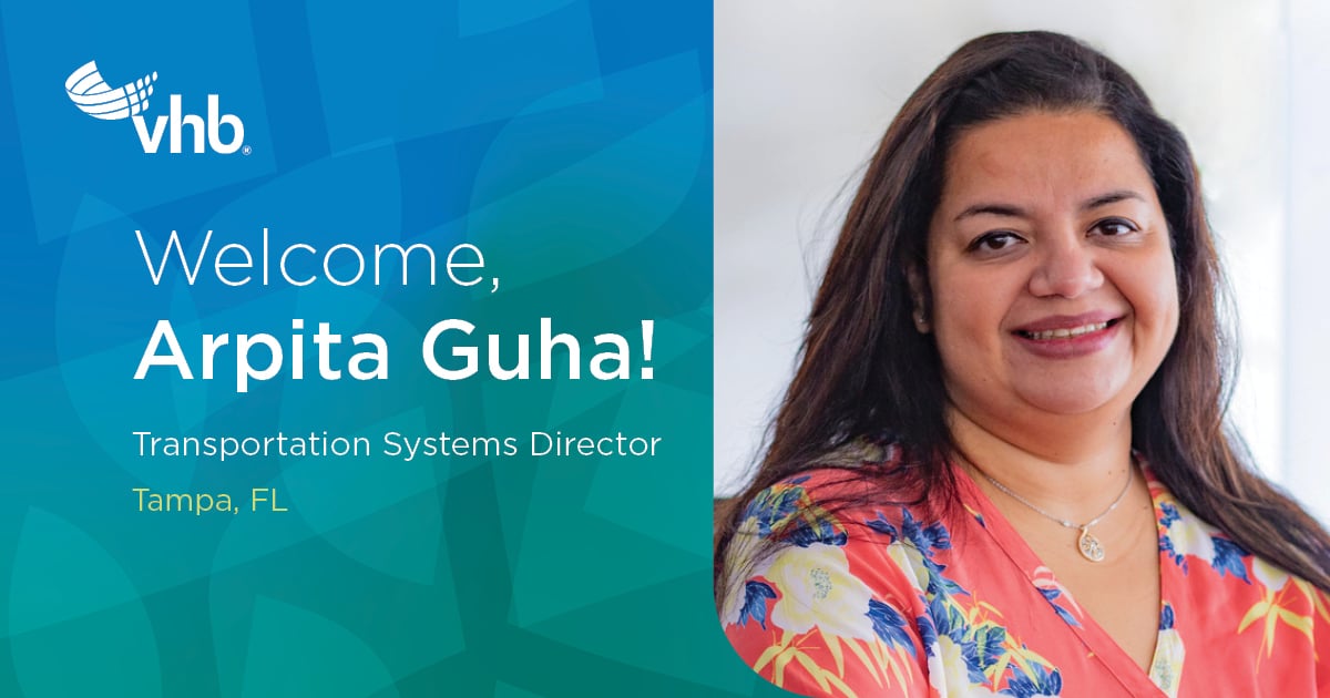 News | Arpita Guha Joins VHB | VHB