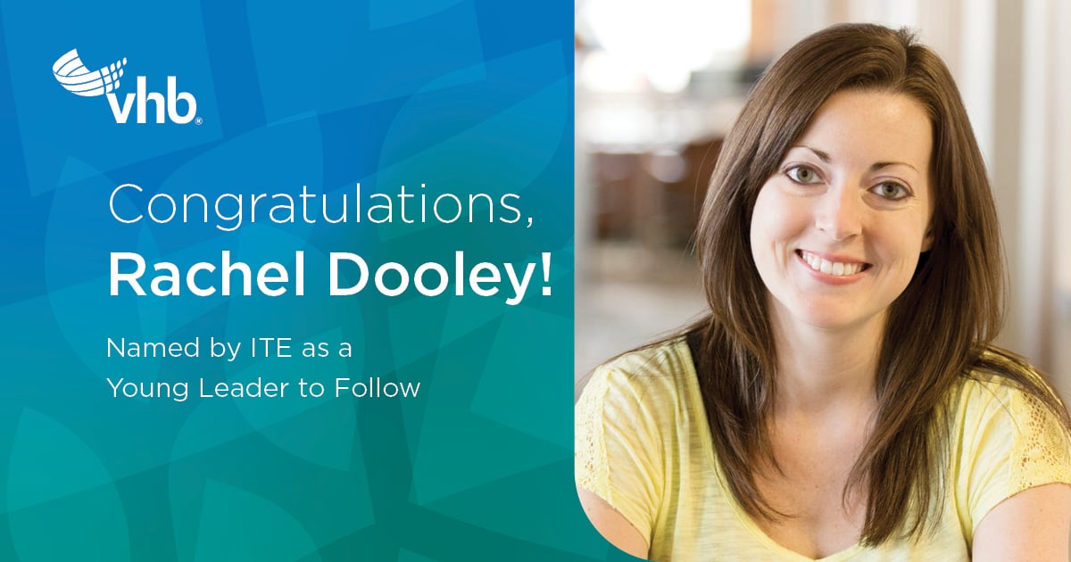 News | Rachel Dooley Named by ITE As a Young Leader to Follow | VHB