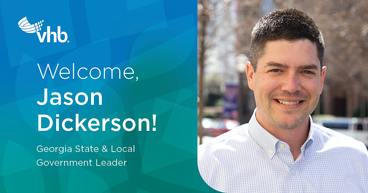 News | VHB Welcomes Jason Dickerson as Georgia State & Local Government ...