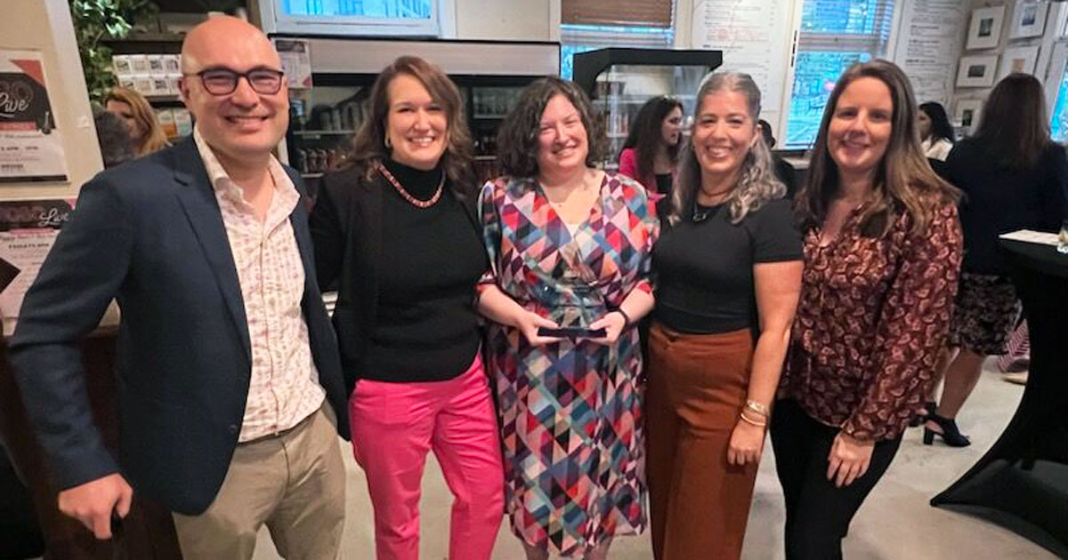 News | Jen McGovern receives 2024 SMPS DC Golden Tuba Award | VHB