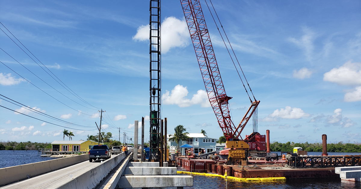 News | Innovative Practices at Little Pine Island Bridge Protect ...