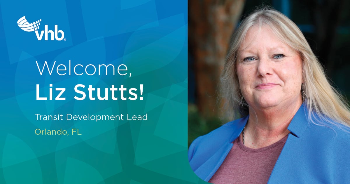 News | VHB Welcomes Liz Stutts as Transit Development Lead | VHB