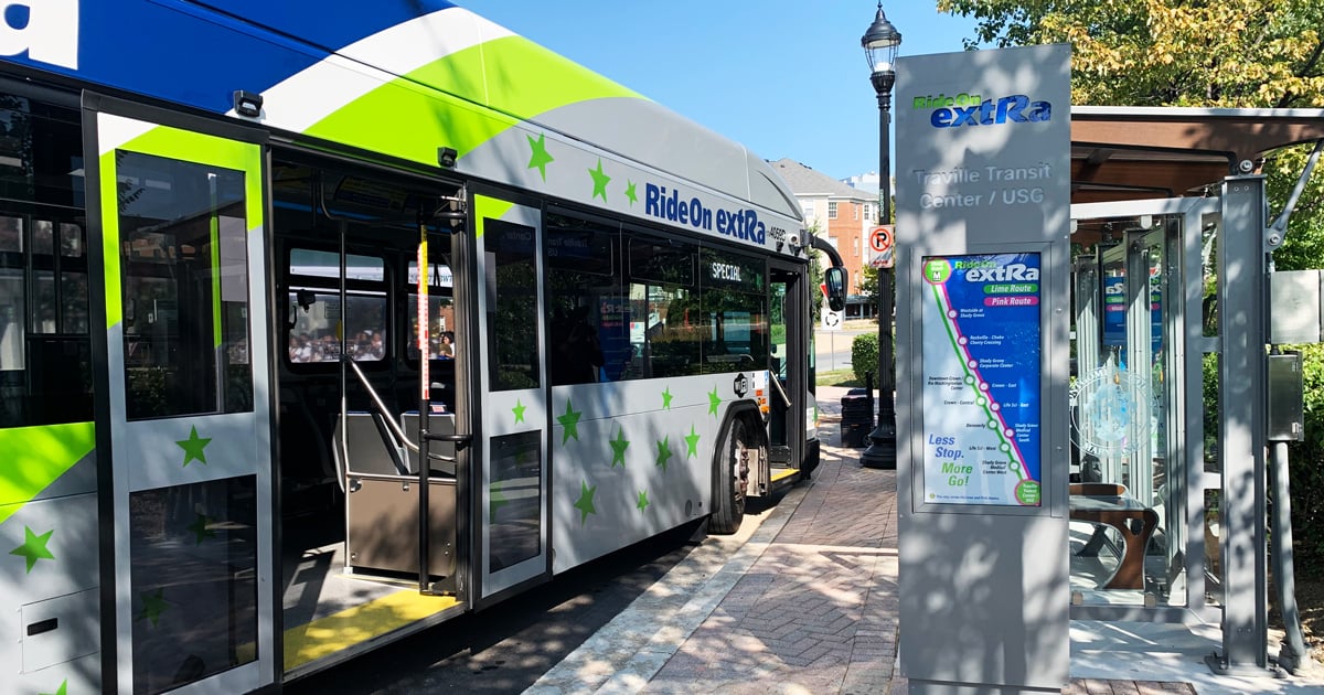 News | Montgomery County Celebrates Transit Expansion with New Bus ...