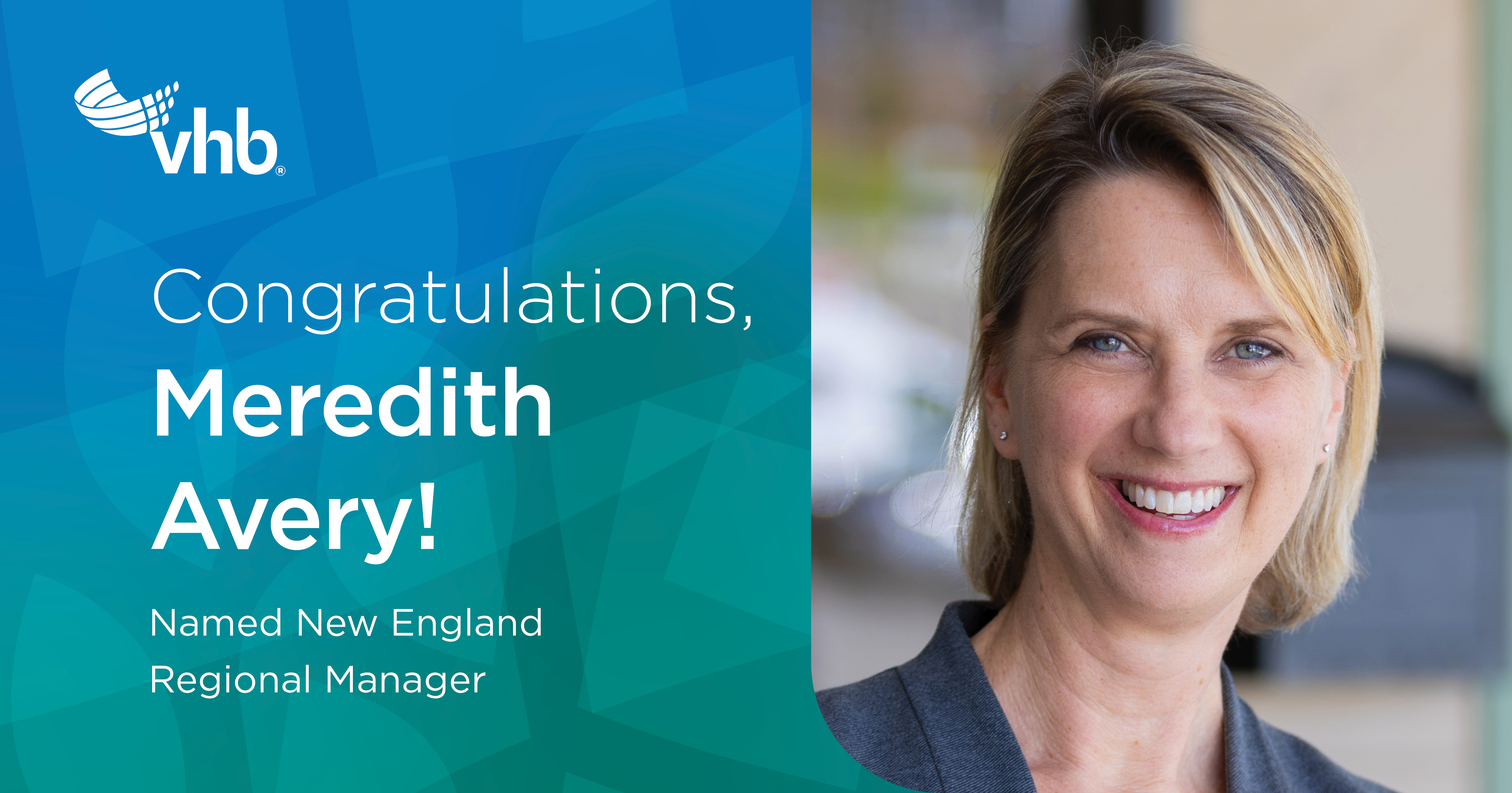 News | Meredith Avery Appointed New England Regional Manager | VHB