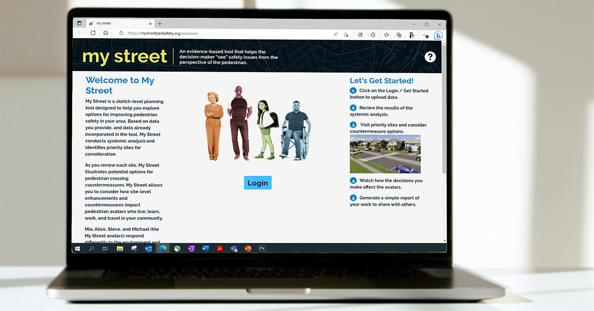 News | My Street Web-based Tool Provides Visualization for Pedestrian ...