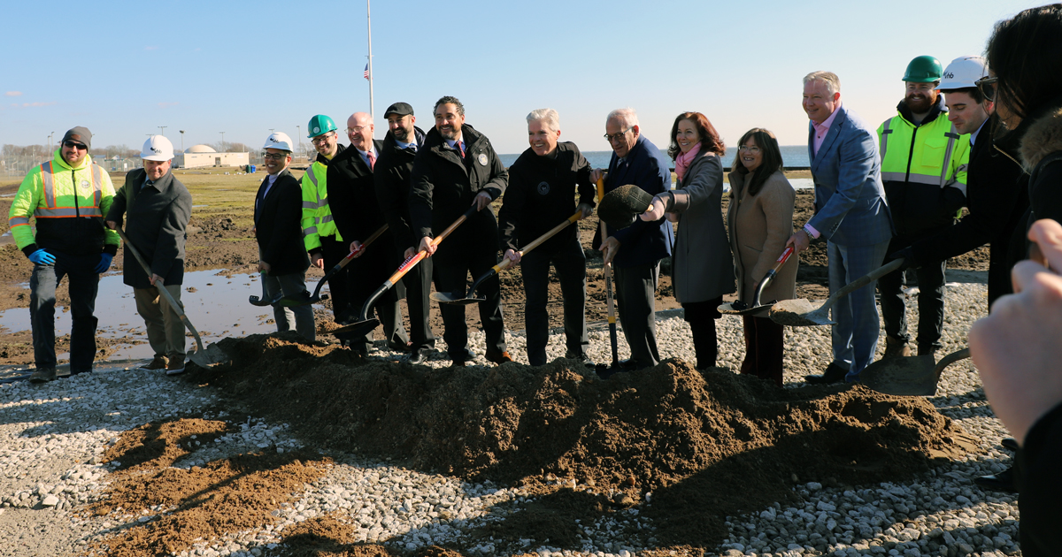News | Shorefront Park Groundbreaking | VHB