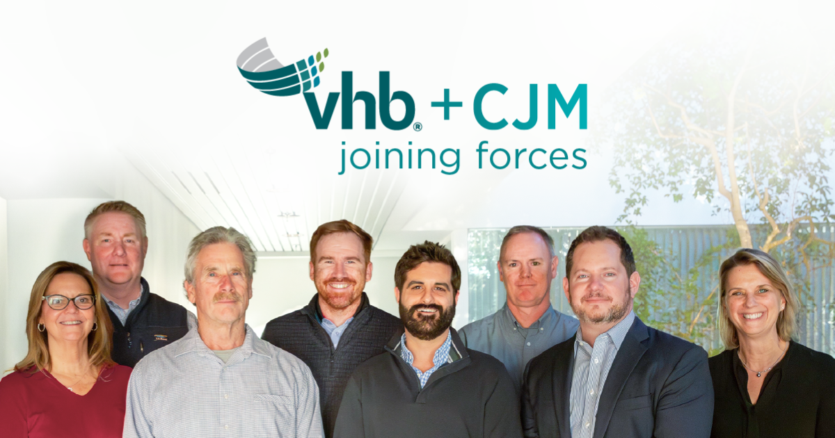 News | Connecticut Engineering Firm CJM Joins VHB | VHB