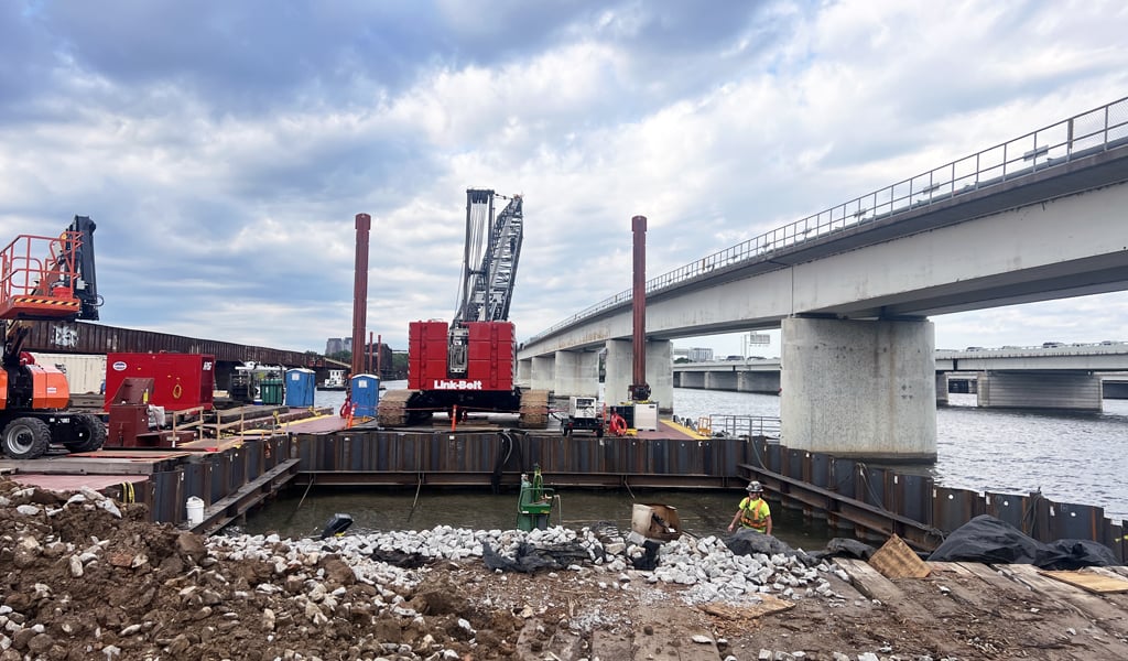 News | Construction Progress Continues for Long Bridge Project | VHB