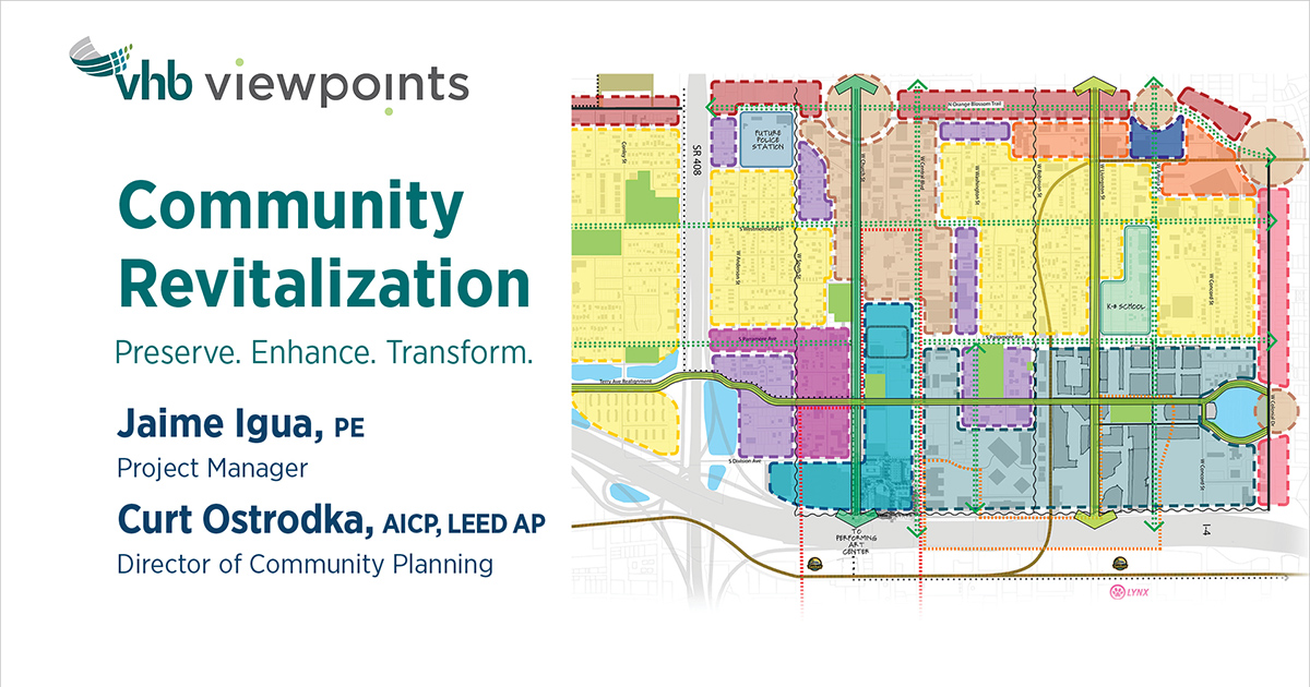 Community Revitalization | VHB Viewpoints | Thought Leadership | VHB